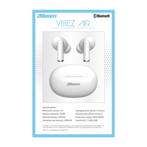 View 2Boom Bluetooth Vive Air True