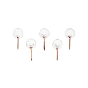 View Jot Rose Gold Push Pins,
