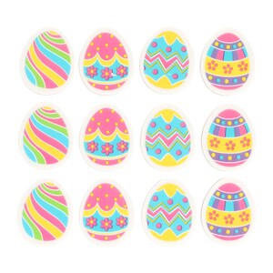 View Easter Icon Erasers, 12 pk.