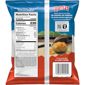 View Ruffles Potato Chips Cheddar