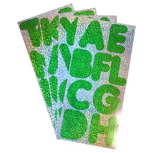 View Jot Poster Letter Stickers