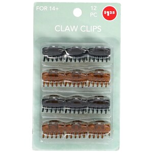 View Mini Claw Clips, 12-ct. Packs