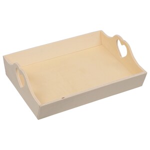 View Crafters Square Wood Trays with