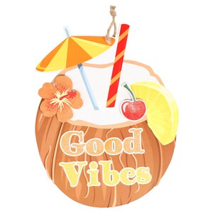 View Summer Beverage Decorative Wall Signs,