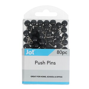 View Jot Round-Grip Plastic Push Pins,