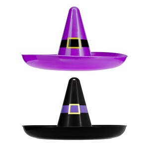 View Halloween Themed Plastic Witch Hat