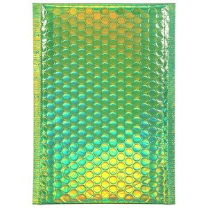View Iridescent Padded Bubble Mailers, 10.75x7.125-in.