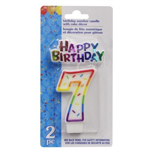 View Happy 7th Birthday Candles with