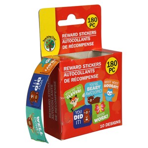 View Teaching Tree Motivational Stickers, 180-ct.