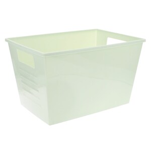 View Solid Plastic Locker Bins, 12x8x7