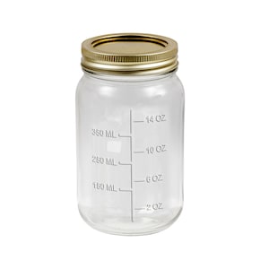 View Clear Glass Canning Jars with