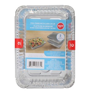View Rectangular Foil Pans with Board