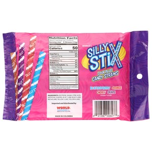 Silly Stix Candy Straws, 2.75 oz. Bag | Dollar Tree