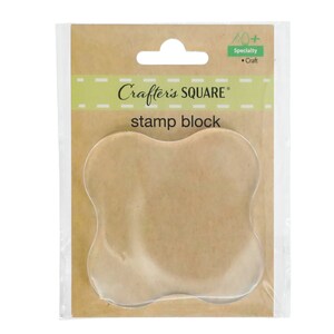 View Crafters Square Acrylic Stamp Block,