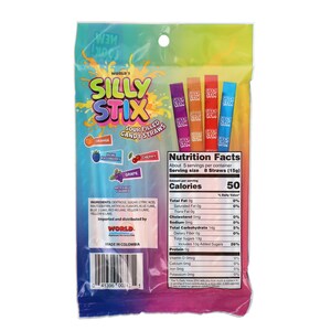 View Silly Stix Candy Straws, 2.7