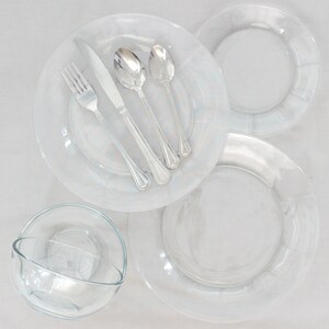 View Clear Glass Bowls, 6 in.