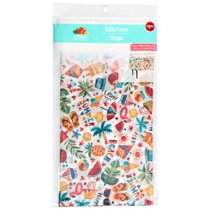 View Seasonal Collection Luau Plastic Table