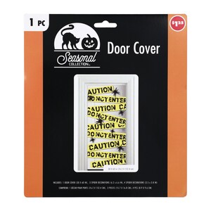 Halloween Inspired Window and Door Decor | Dollar Tree