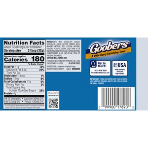 View Nestle Goobers Chocolate Covered Peanuts,