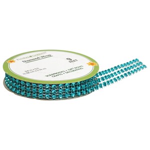 View Floral Garden Diamond Wrap Ribbon,