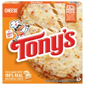 Tony's Pizzeria Style Crust Frozen Cheese Pizzas, 18.9 oz. | Dollar Tree