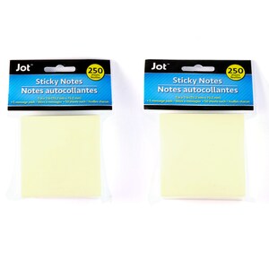 View Jot Pastel Colored Sticky Notes,