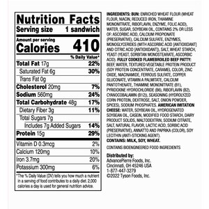 View Fast Bites Cheeseburger, 4.6 oz.