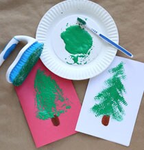 DIY Christmas Tree Cards for Your Family | Dollar Tree