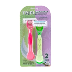 View Assured Triple Bladed Disposable Razors,
