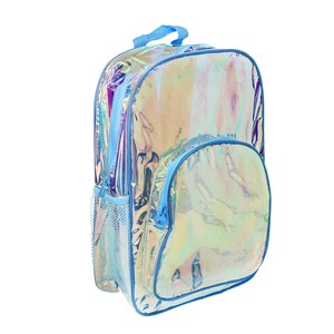 View Iridescent Clear Backpack, 1-ct.
