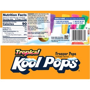 View Kool Pops Freezer Bars