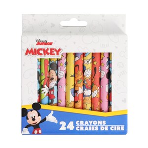 View Licensed Colorful Crayons, Assorted Characters,