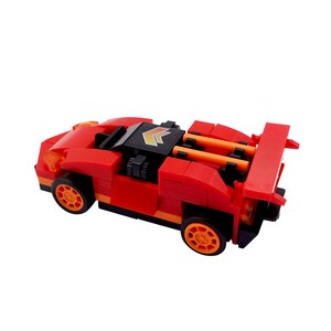 Assorted Make-It Blocks Pullback Action Car Construction Blocks, 1 ct ...