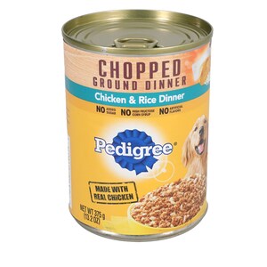 View Pedigree Chopped Ground Dinner Chicken