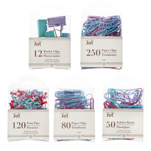 Jot Assorted Colorful Binding Pins | Dollar Tree