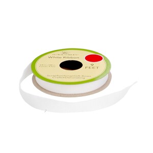 View Floral Garden Assorted White Ribbon