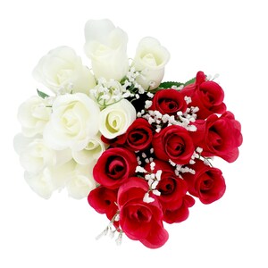 View Valentine's Rose Bushes, 12 stem,