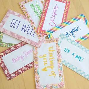 Craft Tape Envelopes