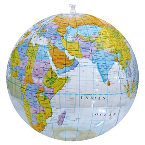 View Teaching Tree Inflatable Globes, 11.5