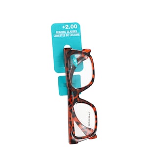 View +2.00 Diopter Wide Frame Reading