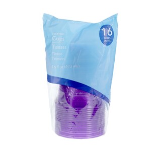 View Translucent Plastic Cups, 16 oz.
