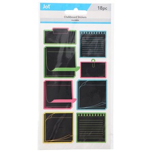 View Jot Chalkboard Sticker Assortment, 12-ct.