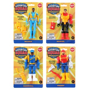 View Adventure Squad Rescue Action Figures,