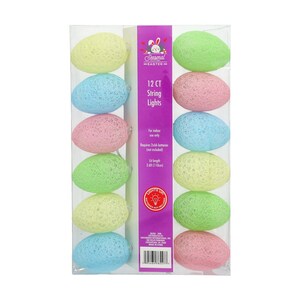 Seasonal Collection Easter String Lights, 12-pc Pack. | Dollar Tree