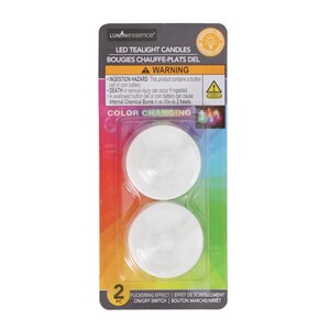 View Luminessence Battery-Operated Color-Changing LED Tealight