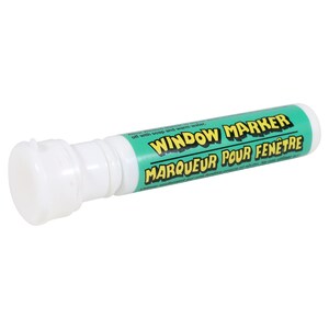 View Washable White Window Markers, 0.84