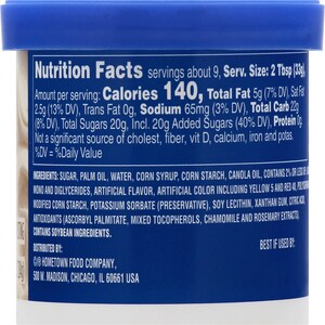 View Pillsbury Vanilla Frosting, 10-oz. Containers