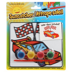 View Suncatcher Paint Sets with Brushes,