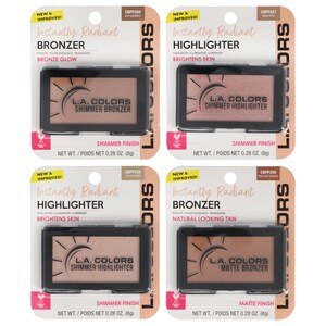 View L.A. Colors Highlighter and Bronzer