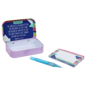 View Tin Prayer Boxes with Notepads